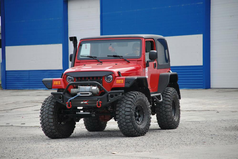Силовой бампер на Jeep Wrangler TJ от BMS Engineering: цена, фото