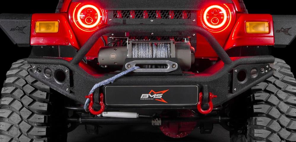 Силовой бампер на Jeep Wrangler TJ от BMS Engineering: цена, фото