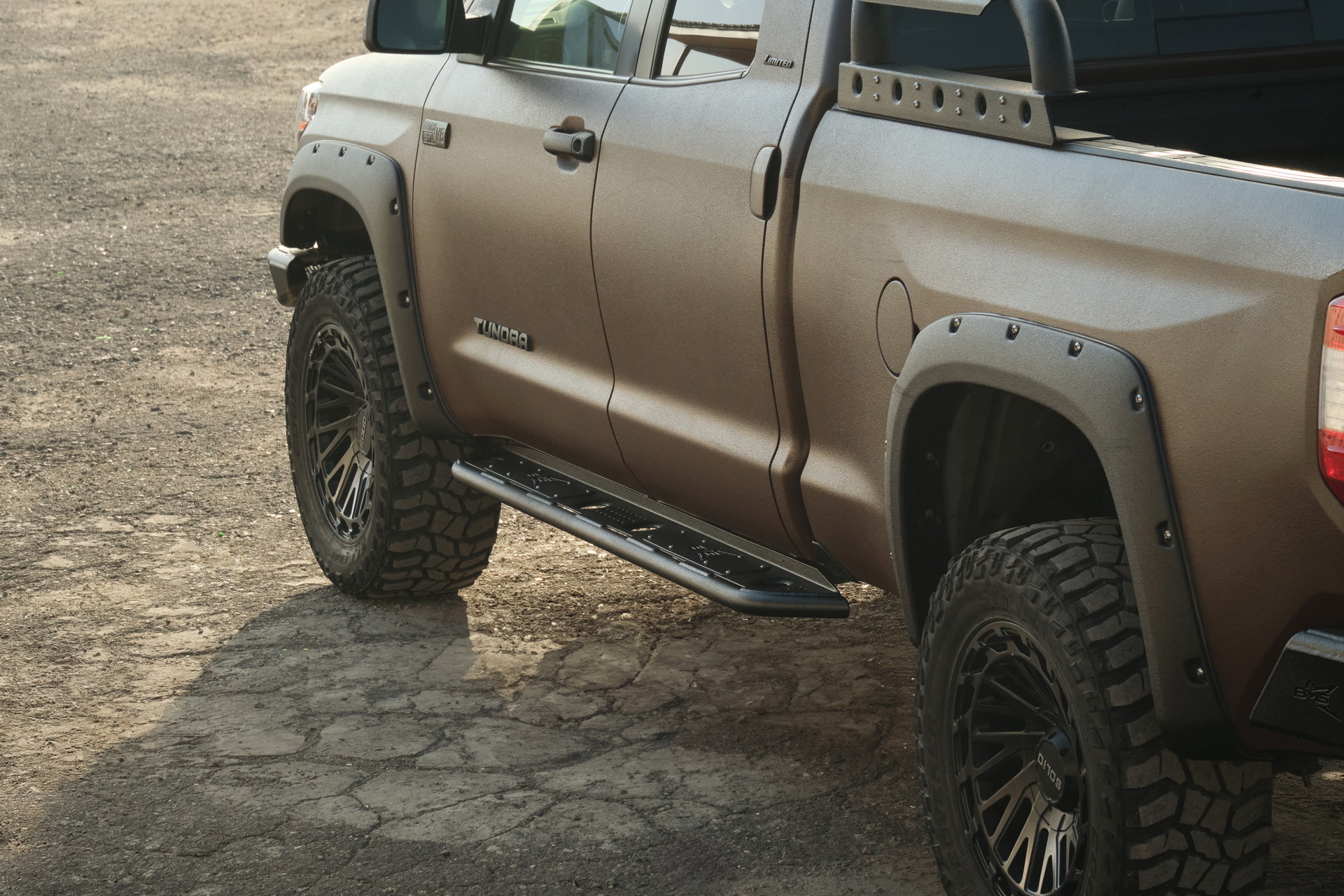 Running Boards BMS ALFA for Toyota Tundra Double Cab 2007-2021 (set ...