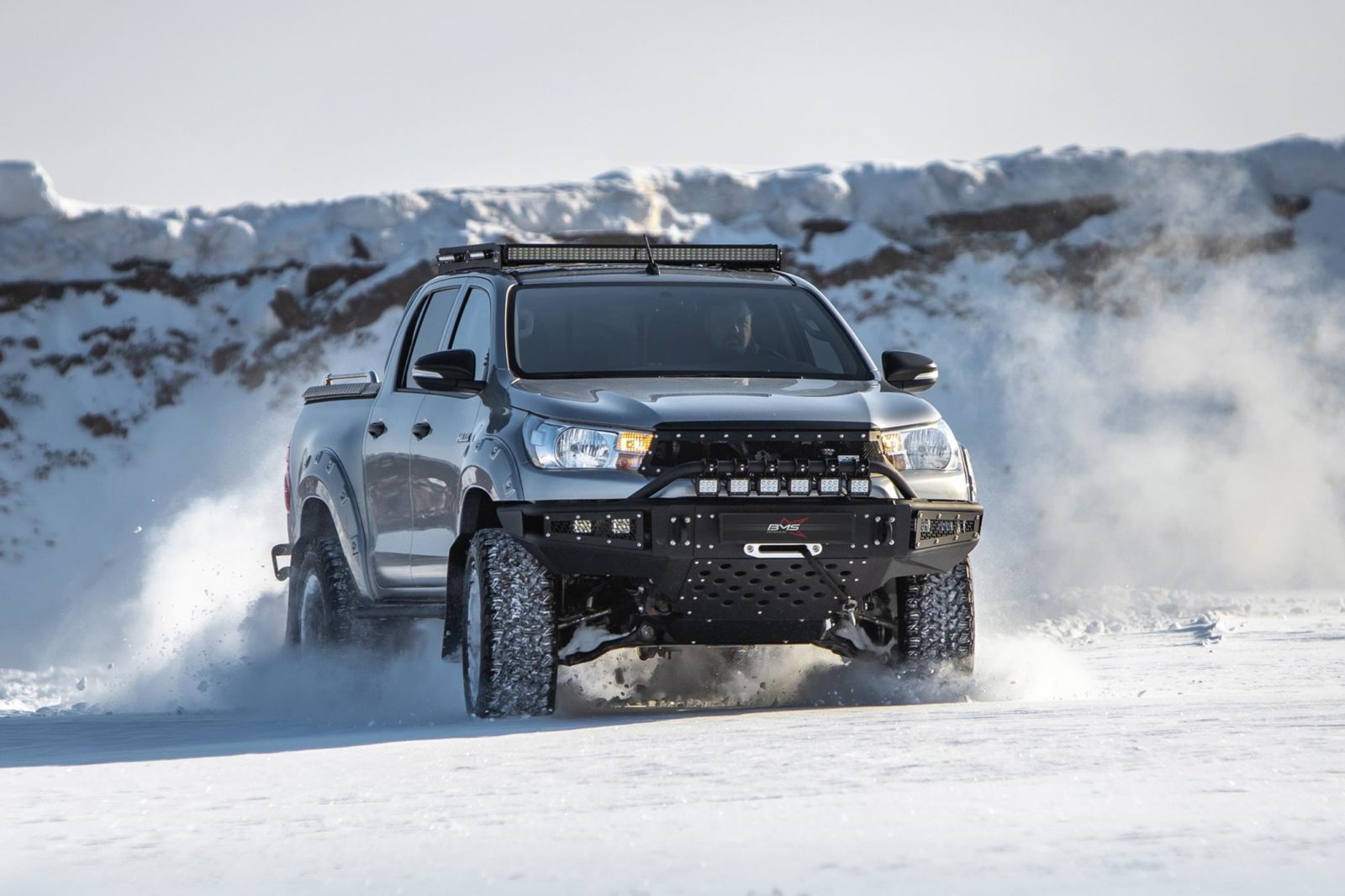 Front Bumper BMS ALFA for Toyota Hilux 2015-2020 купить в BMS-PARTS