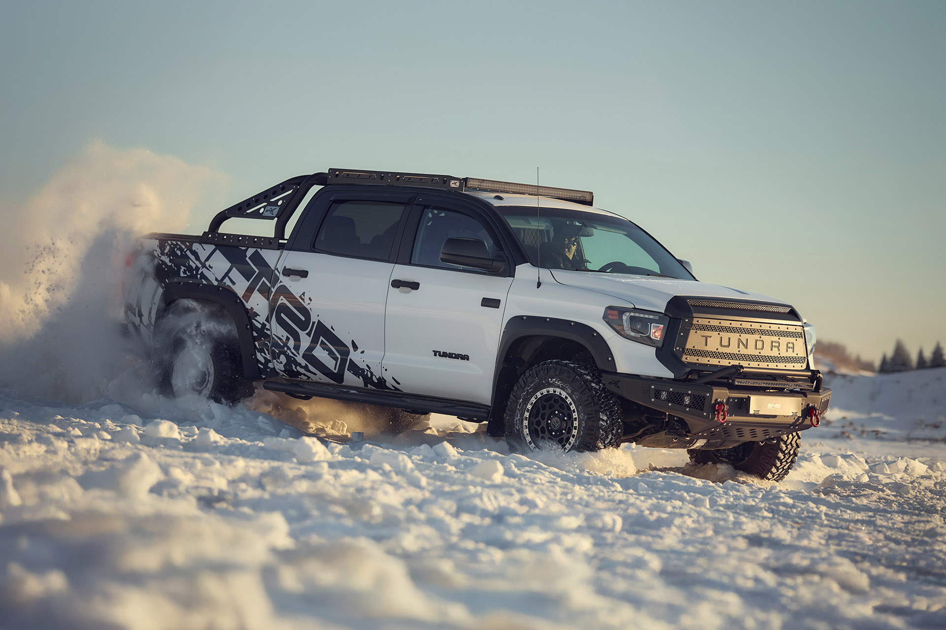 Купить Front Bumper BMS PRO-Line for Toyota Tundra 2014-2021