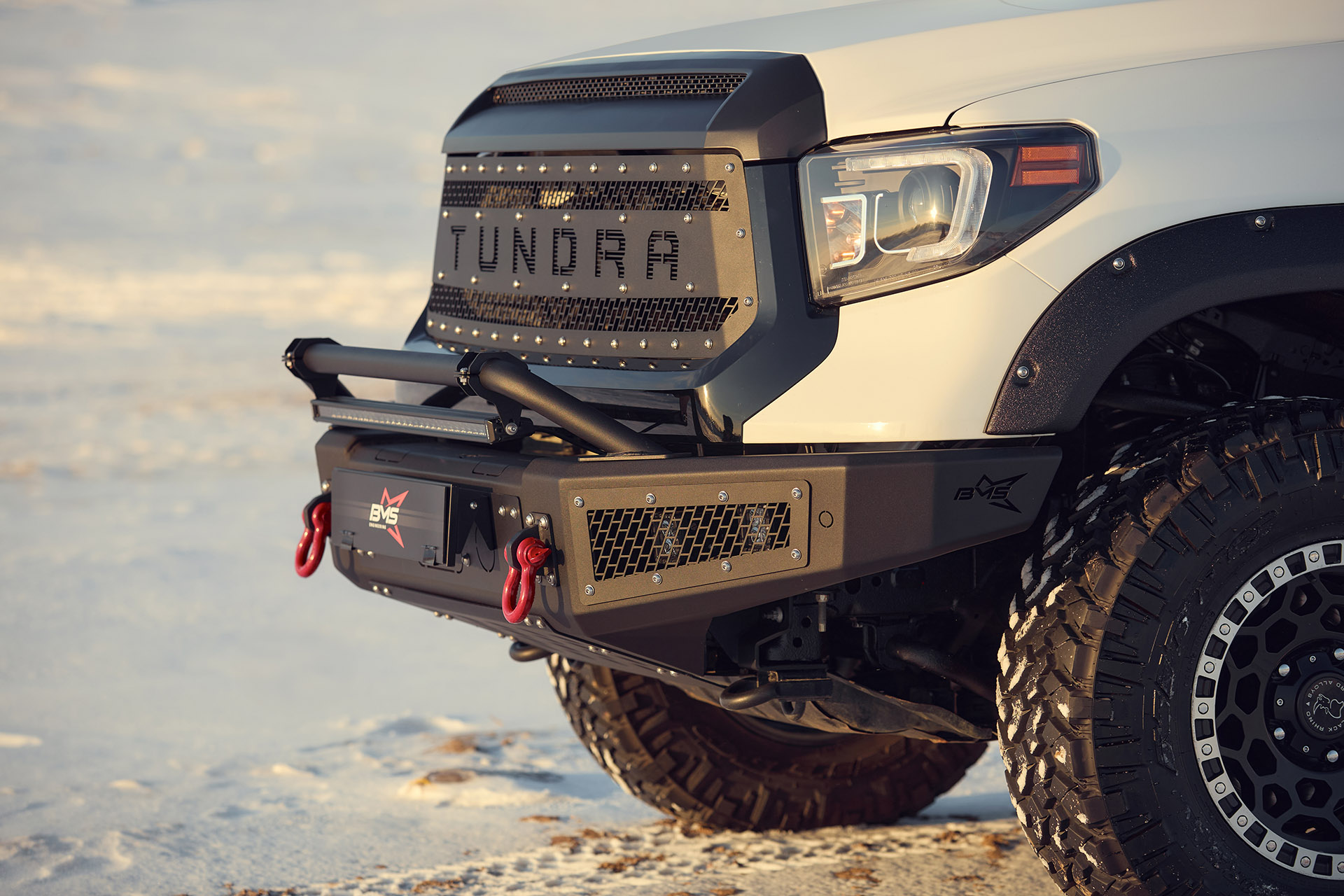 Купить Front Bumper BMS PRO-Line for Toyota Tundra 2014-2021