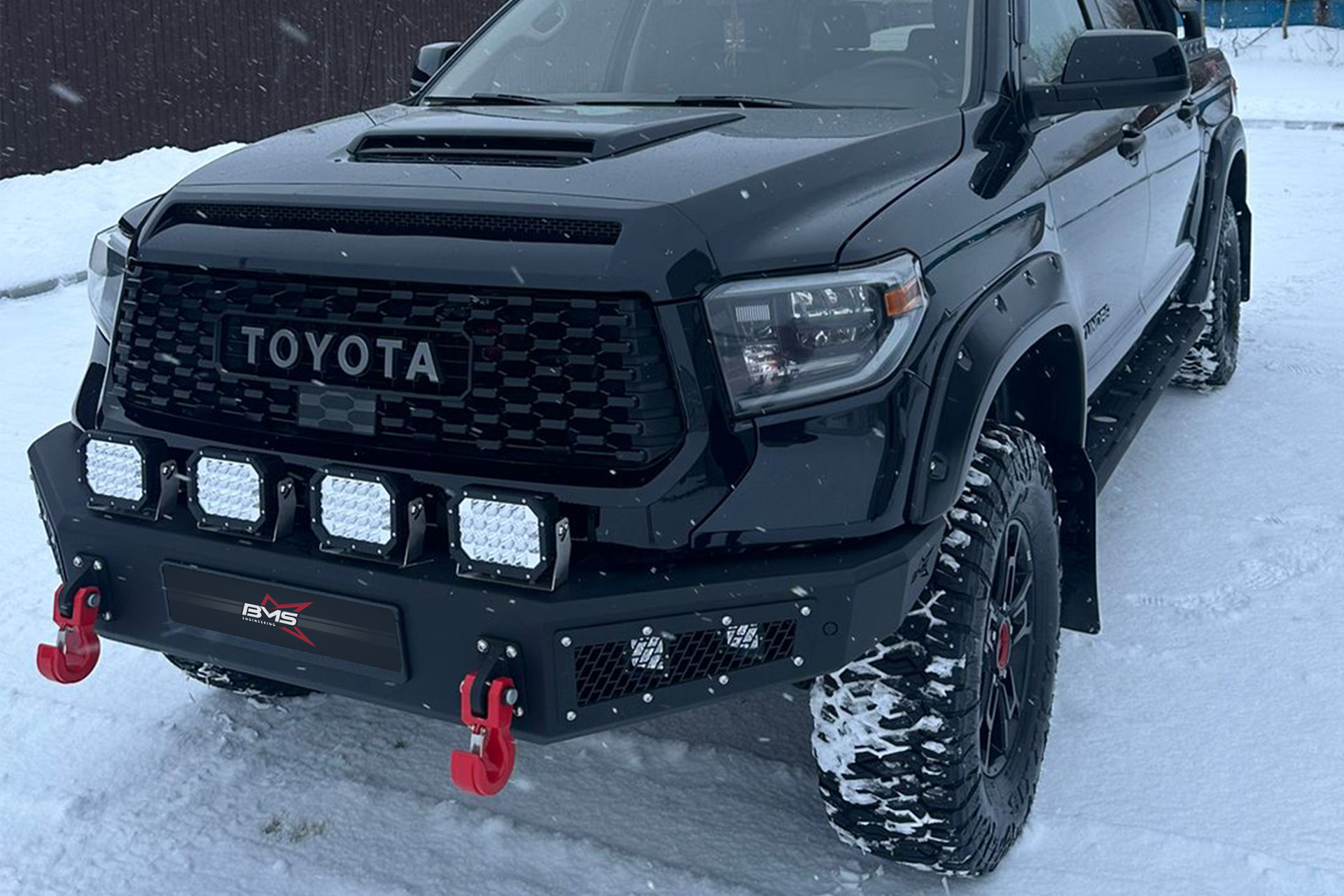 Front Bumper BMS PRO-Line for Toyota Tundra 2014-2021 - BMS Еngineering