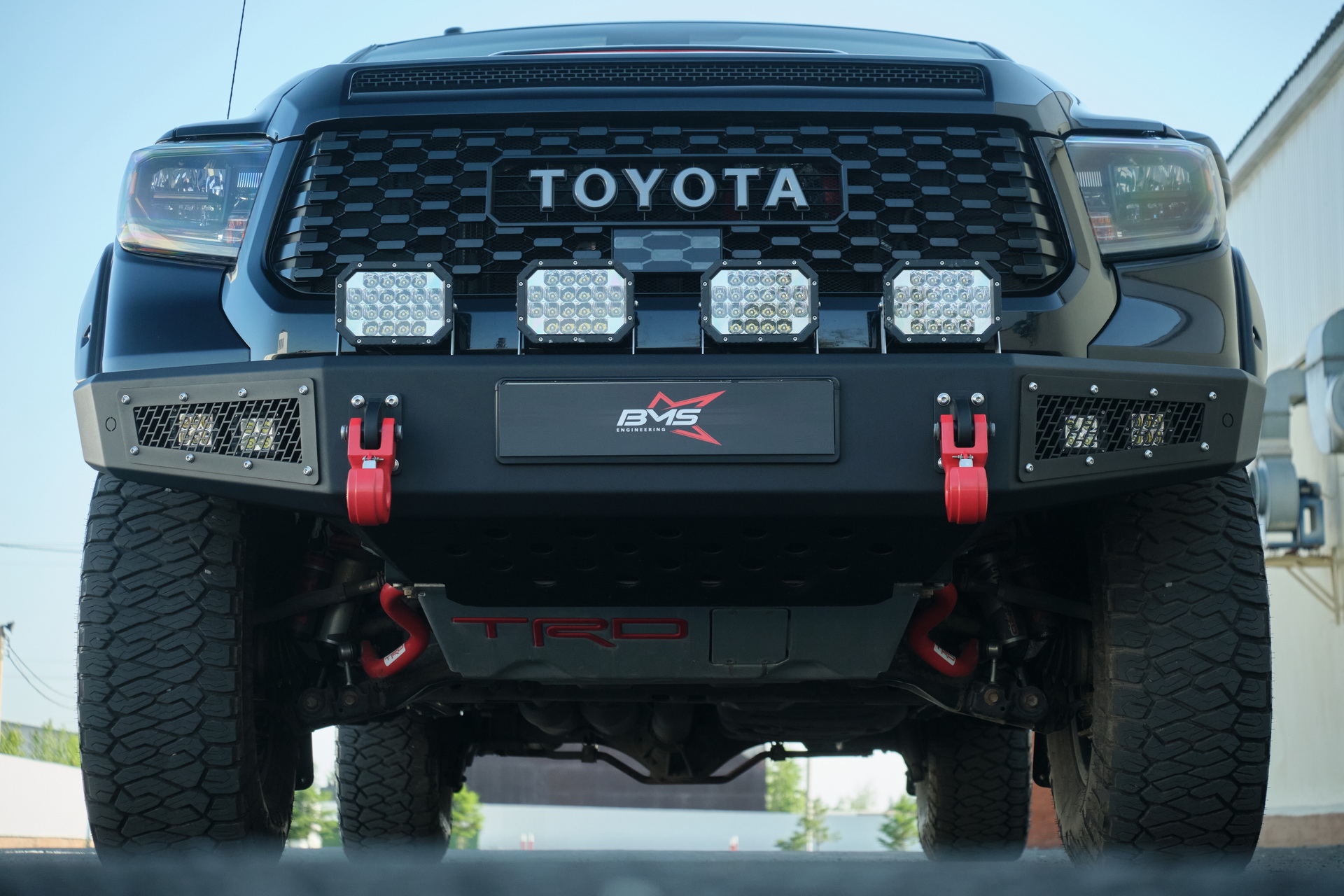 Купить Front Bumper BMS PRO-Line for Toyota Tundra 2014-2021