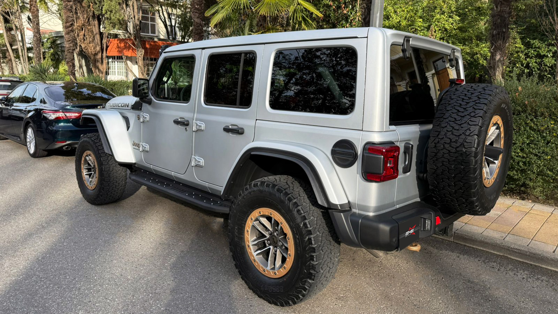 Running Boards BMS ALFA for Jeep Wrangler JL 2018-2024 (set) - BMS-PARTS