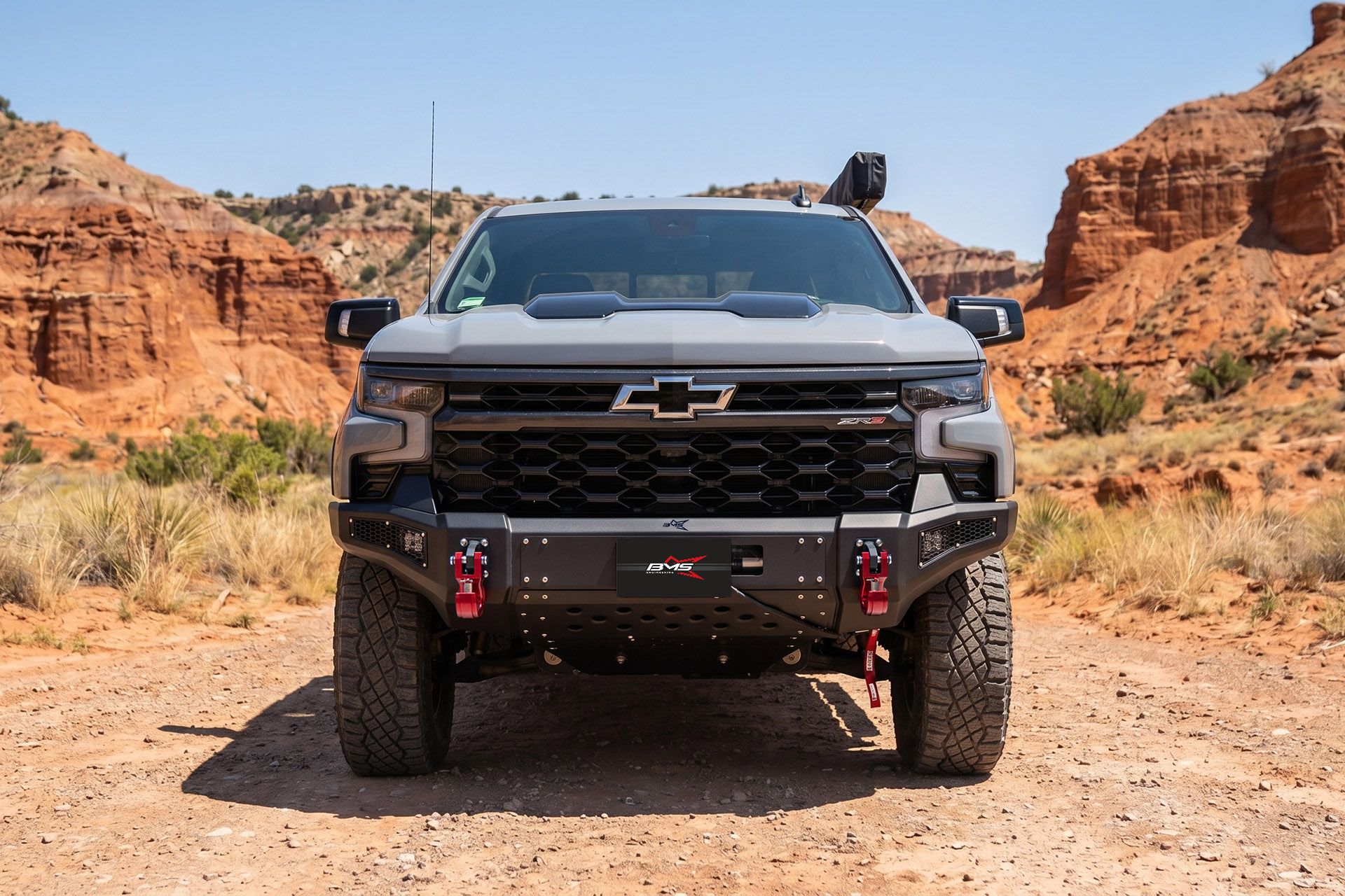 Front Bumper BMS PRO-Line for Chevrolet Silverado ZR2 2022-2026 - BMS-PARTS