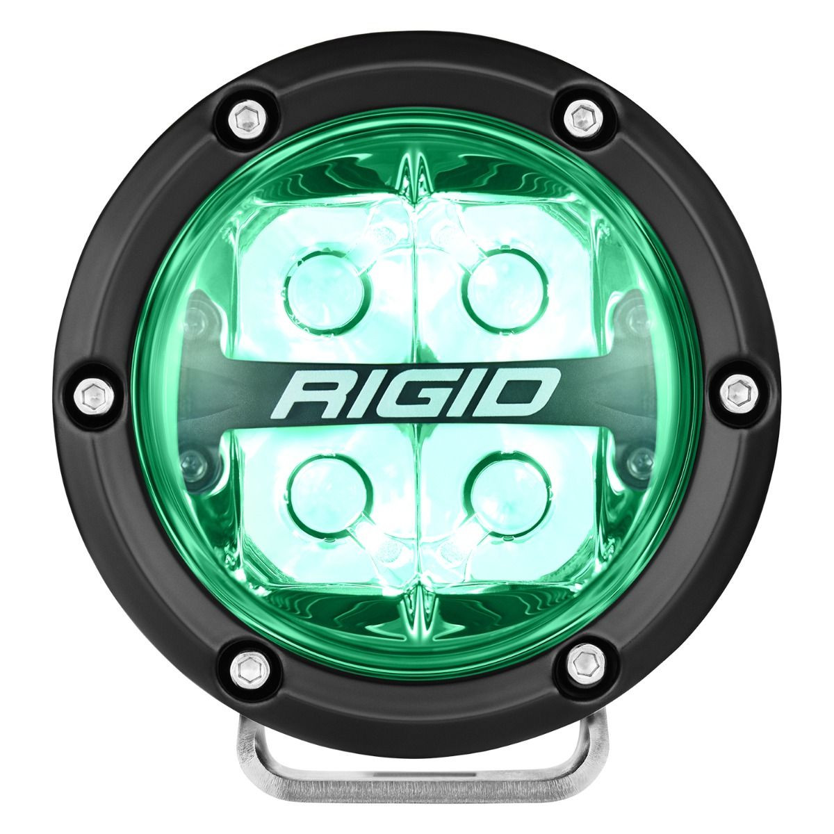 RIGID 360 Series LED Round Fog Light 4 Inch Spot RGBW Backlight Pair ...